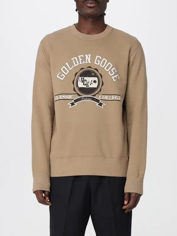 GOLDEN GOOSE Crewneck Sweatshirt - Beige