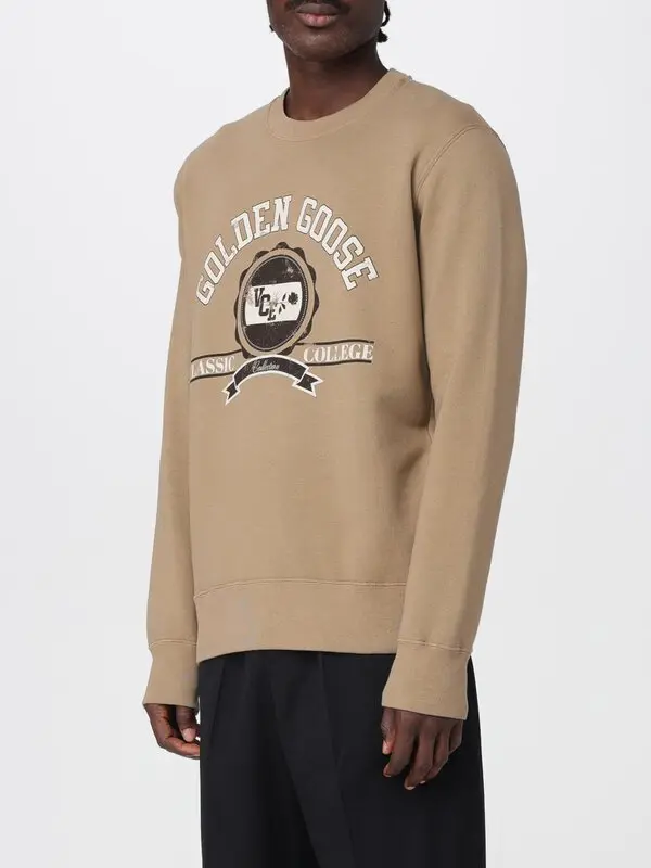 GOLDEN GOOSE Crewneck Sweatshirt - Beige