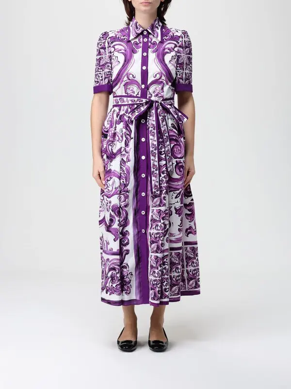 Dolce & Gabbana Printed Shirtdress