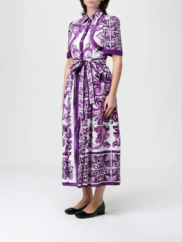 Dolce & Gabbana Printed Shirtdress
