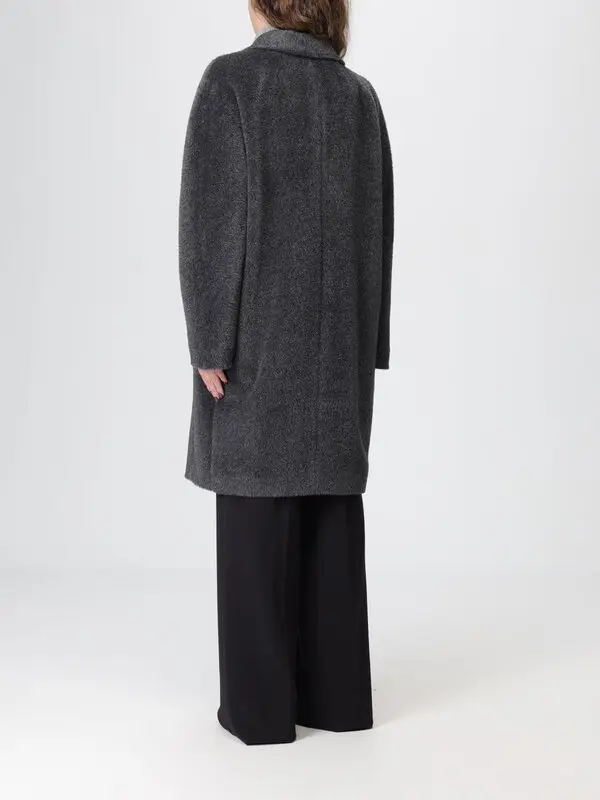 Max Mara Fur Coat - Grey