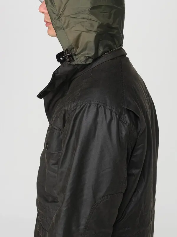 Barbour Waxed Field Jacket - Olive