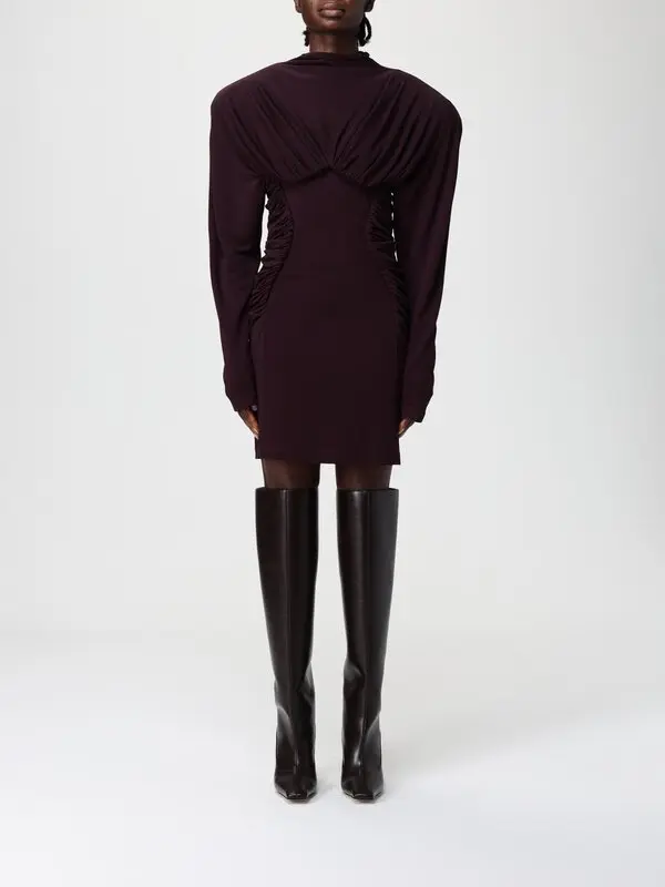 Stella McCartney Ruched Mini Dress - Dark