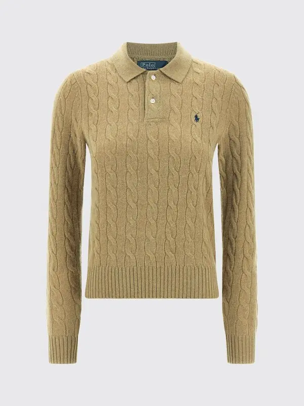 Polo Ralph Lauren Slim Fit Knit Polo - Beige