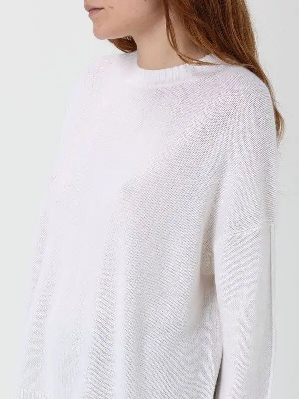 ALLUDE Pullover Sweater - White