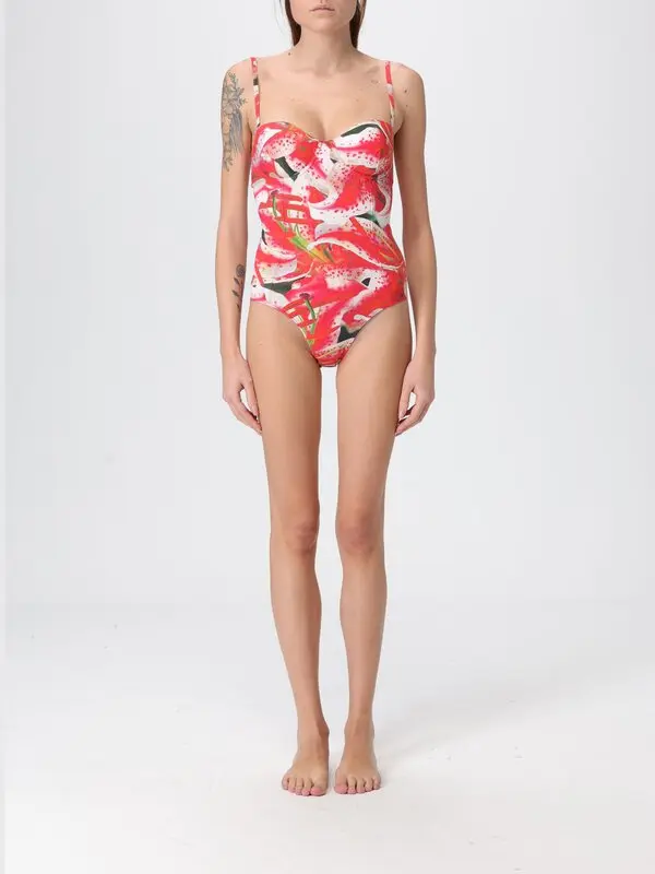 Tory Burch One-piece Swimsuit - Fuchsia
