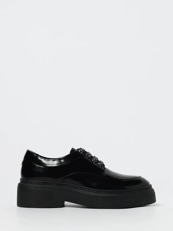 Paul Smith Patent Leather Chunky Sole Oxford Shoes - Black