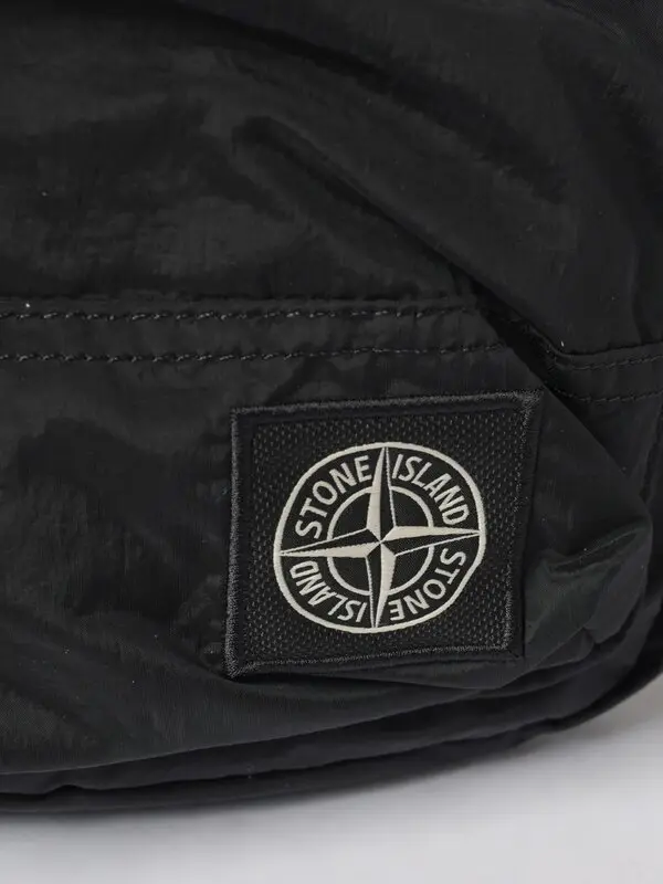 Stone Island Shoulder Bag - Black