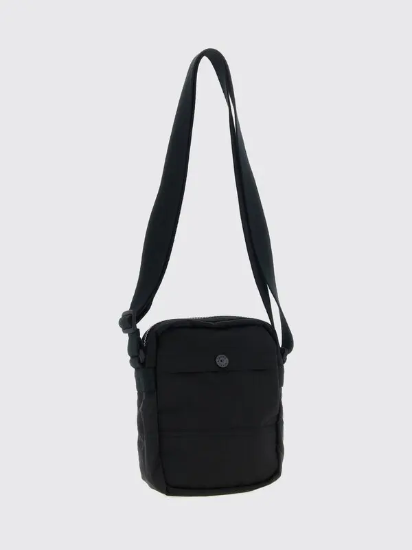 Stone Island Ripstop Nylon Crossbody Bag - Black
