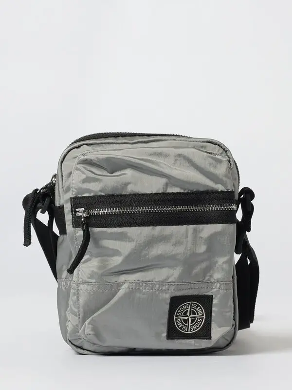 Stone Island Shoulder Bag - Grey