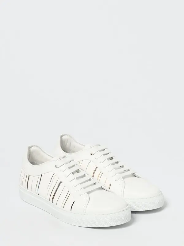 Paul Smith Striped Low Top Sneakers