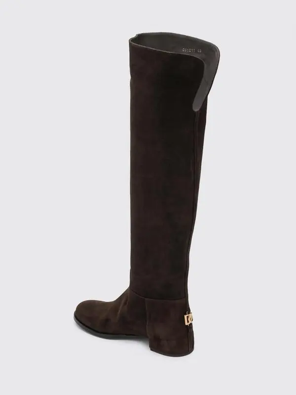 Dolce & Gabbana Over The Knee Boots - Brown