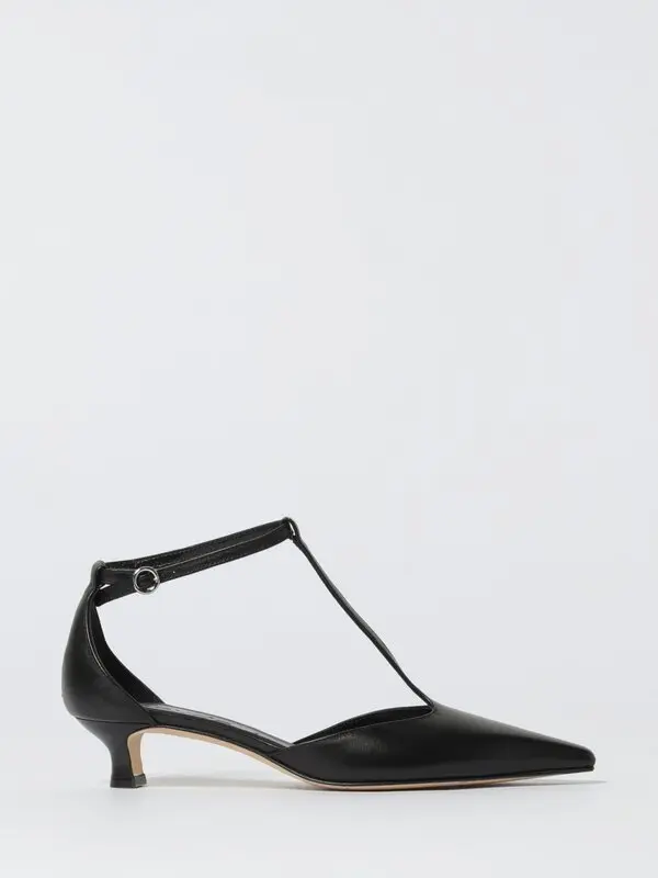 AeydĒ T-bar Kitten Heel Pumps