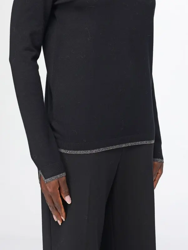 Liu Jo Long Sleeve Sweater - Black