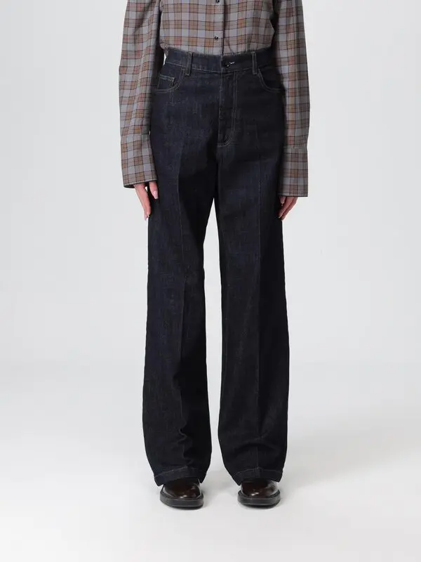 Barena Venezia Wide-leg Denim Trousers