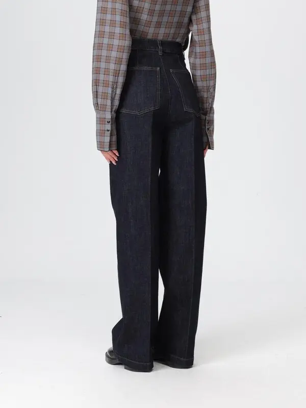 Barena Venezia Wide-leg Denim Trousers