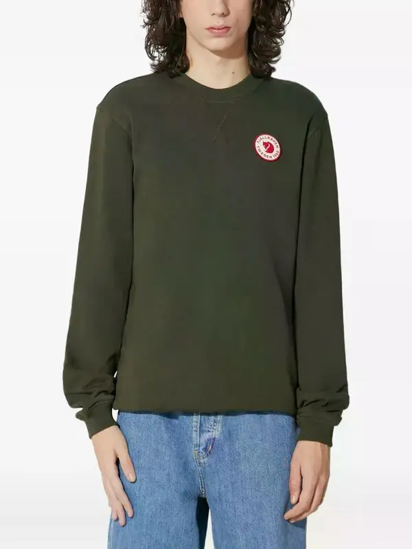 Fjallraven Logo Patch Crew Neck Sweatshirt