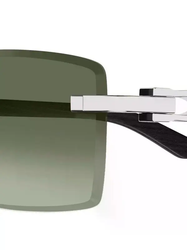 CARTIER Rectangle-frame Sunglasses