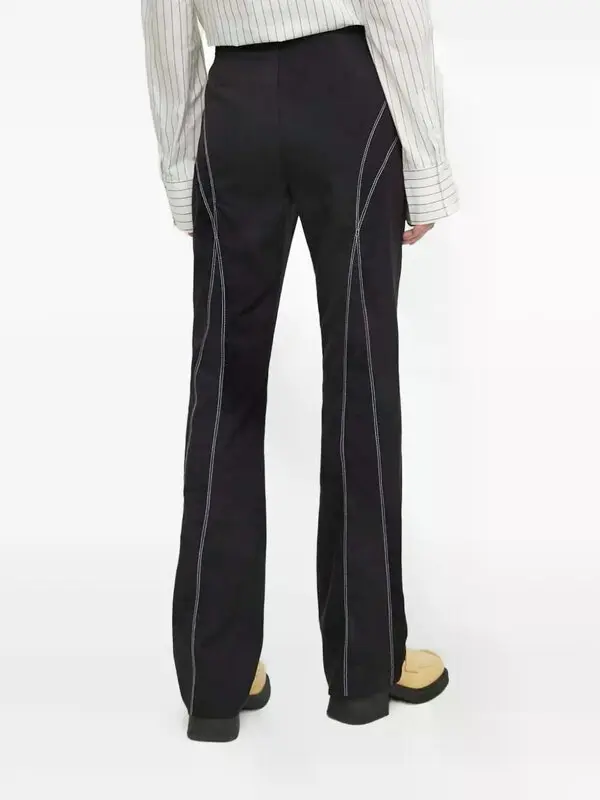 GESTUZ Contrast Stitching Trousers