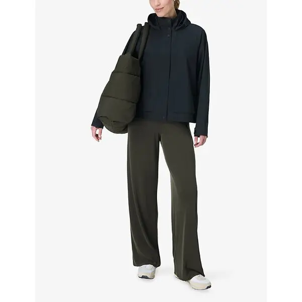 Sweaty Betty Motion Waterproof Cropped Woven Parka Jacket