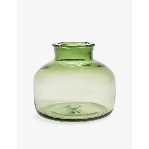 SERAX 03 Glass Vase 25cm - Green