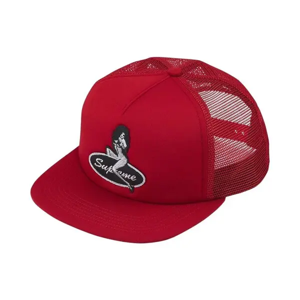 Supreme Pinup Mesh Back 5-panel - Red