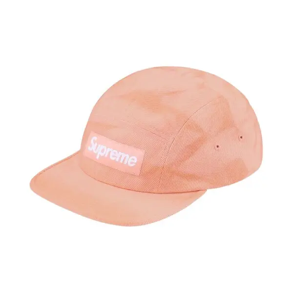Supreme Denim Camp Cap - Pink