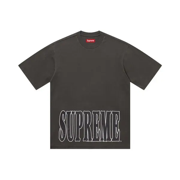 Supreme Cracked Stretch Short-sleeve Top - Black