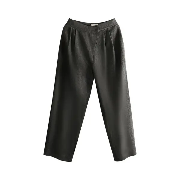 AMOMENTO Wool Wrap Pants