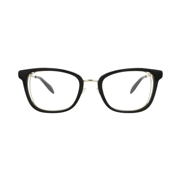 Alexander McQueen Square-frame Acetate Optical Frames - Black