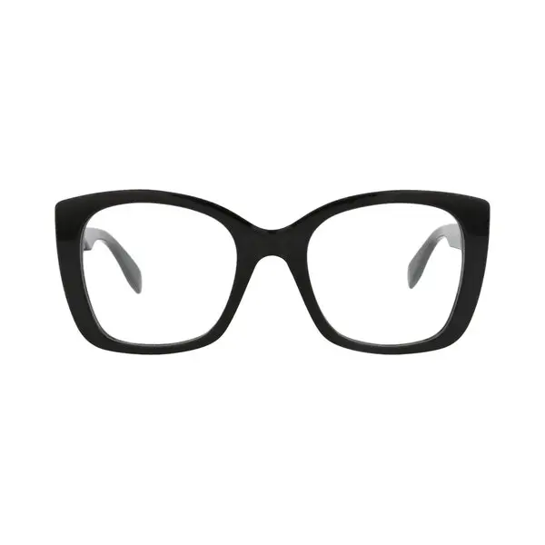 Alexander McQueen Square-frame Acetate Optical Frames - Black