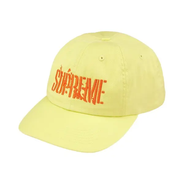 Supreme Splatter 6-panel Cap - Yellow