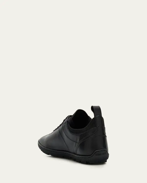 Giorgio Armani Leather Low-top Sneakers