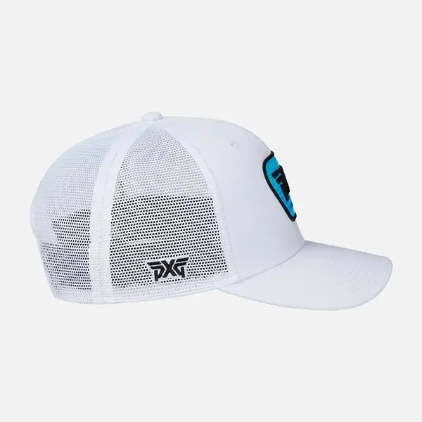 PXG Scottsdale Trucker Cap - White/blue