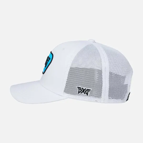 PXG Scottsdale Trucker Cap - White/blue