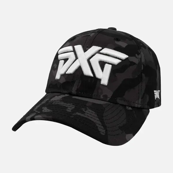 PXG Fairway Camo 920 Unstructured Cap - Black