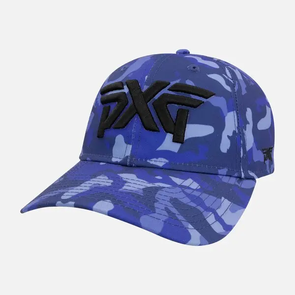 PXG Fairway Camo 9twenty Adjustable Cap - Blue/black