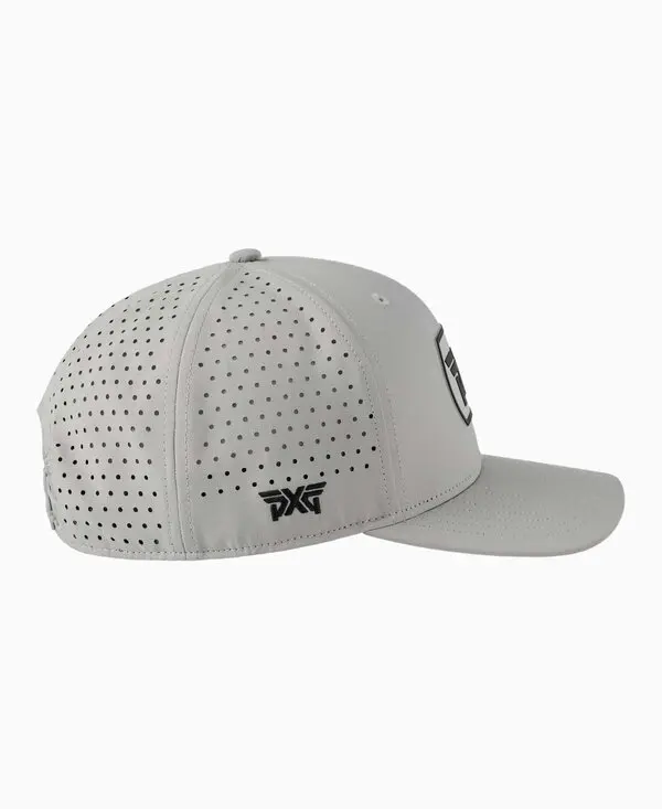 PXG Dog Tag 6-panel Snapback Cap - Grey/black