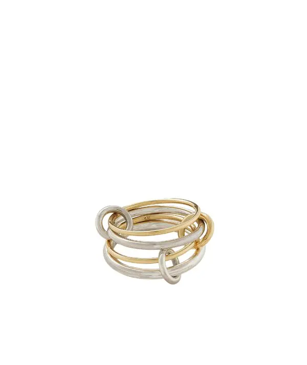 SPINELLI KILCOLLIN Pisces 18-karat Gold And Sterling Ring - Silver