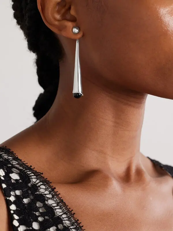 SOPHIE BUHAI Lou Lou Onyx Drop Earrings