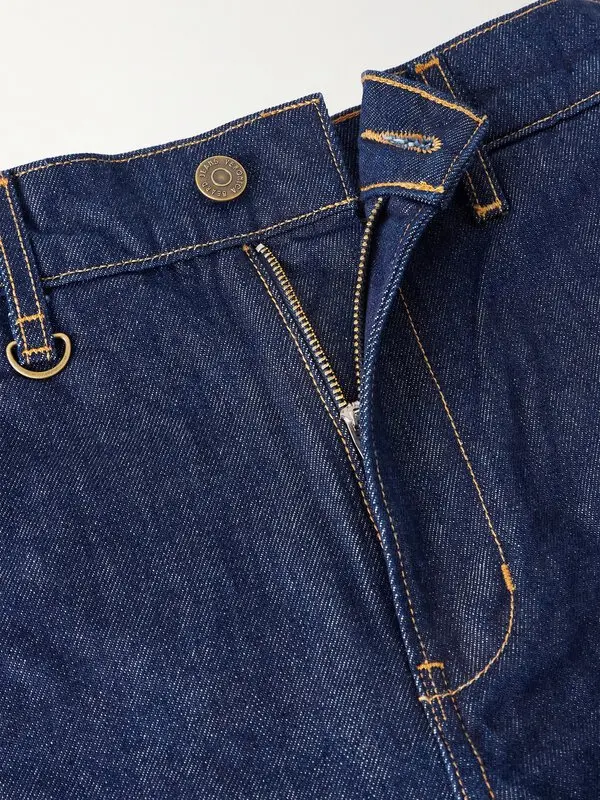 Veronica Beard Ryder High-rise Barrel-leg Jeans - Blue