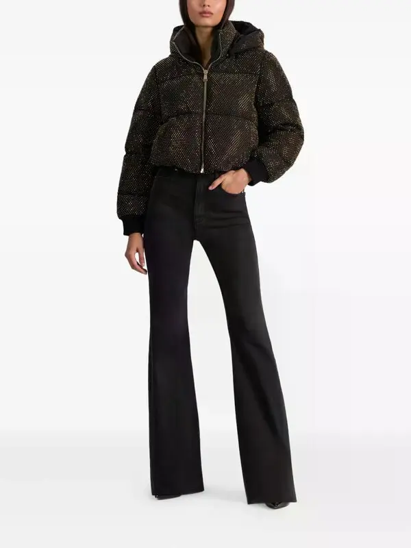 Alice + Olivia Robena Embellished Puffer Coat