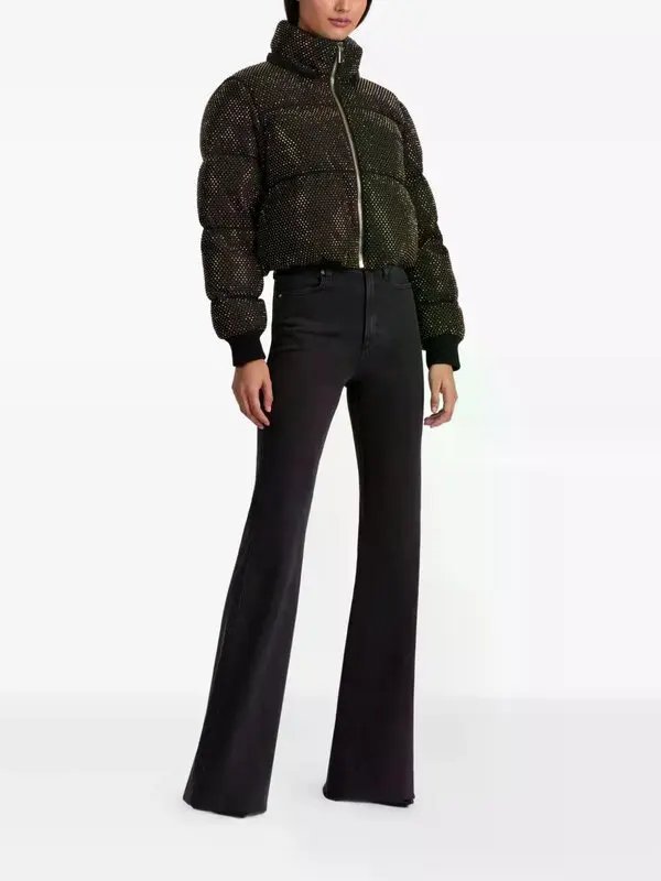 Alice + Olivia Robena Embellished Puffer Coat