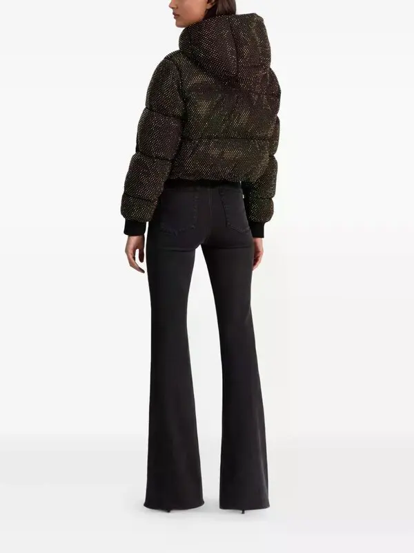 Alice + Olivia Robena Embellished Puffer Coat
