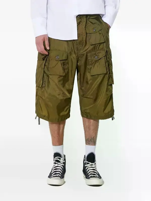 Engineered Garments Buttoned Cargo Shorts