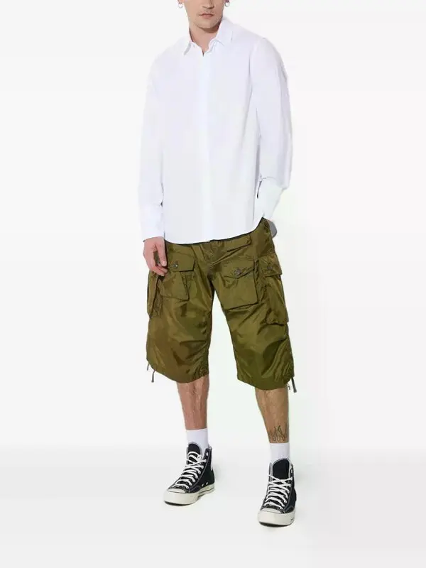 Engineered Garments Buttoned Cargo Shorts