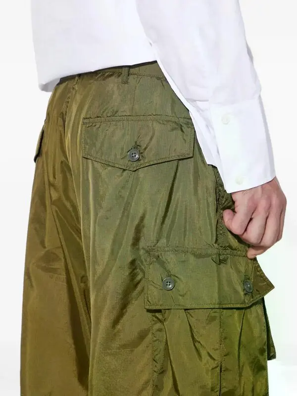Engineered Garments Buttoned Cargo Shorts