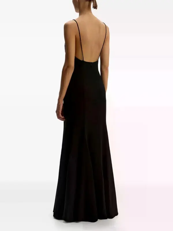 12 STOREEZ V-neck Flared Dress