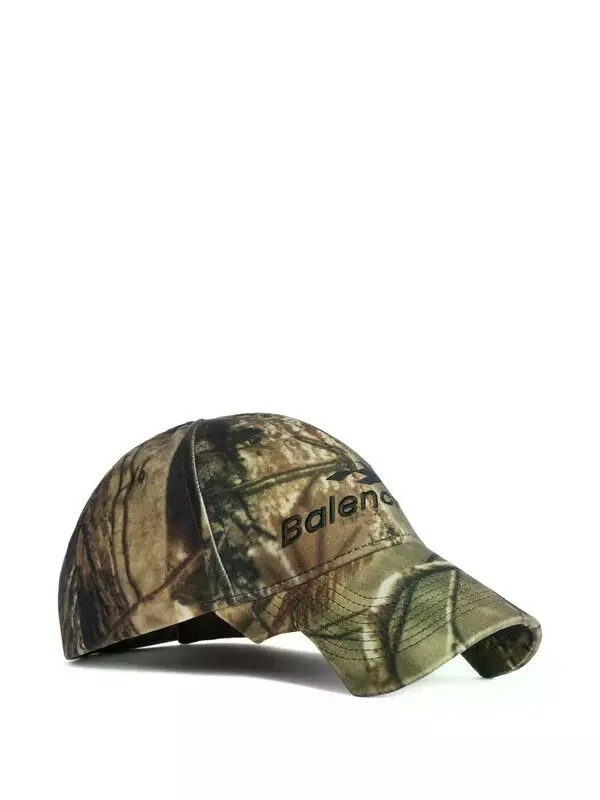 Balenciaga Camouflage-print Baseball Cap