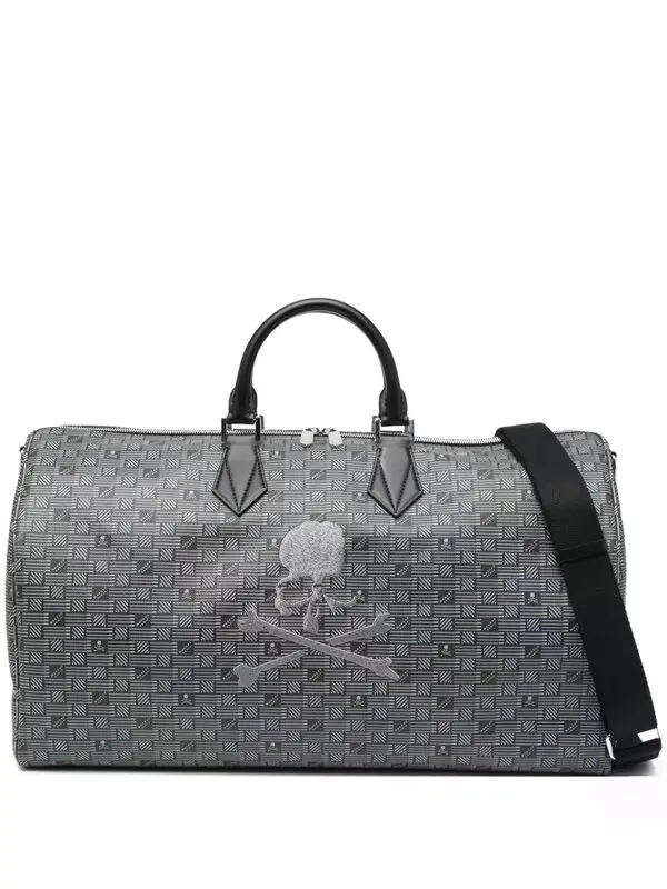 MASTERMIND WORLD X Moreau Small Patterned Duffle Bag - Black